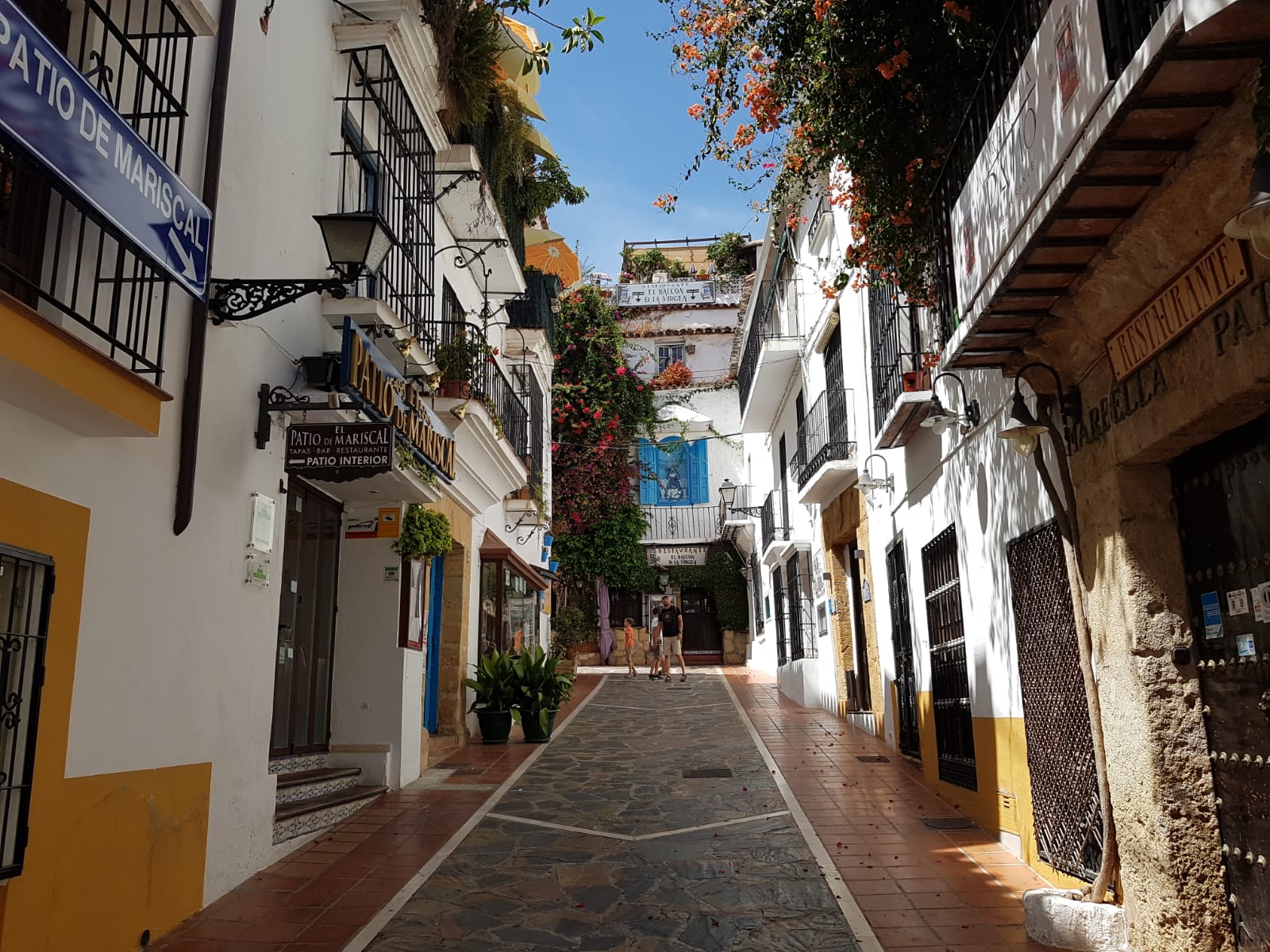 Marbella old town, a maze of alleys inviting to be explored